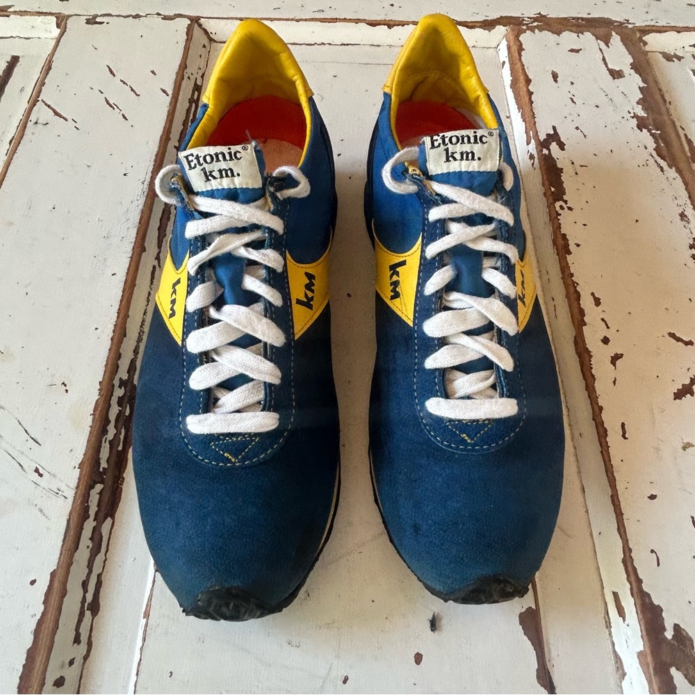 Vintage 1977 Etonic Km Street Fighter Running Shoes S… - Gem